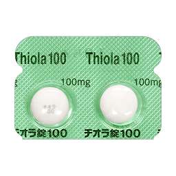 绿保肝/排毒解酒/老年性白内障 Thiola/Tiopronin/硫普罗宁 チオラ錠100mg×100片_脂肪肝/保肝/解酒_按病情/症状 ...